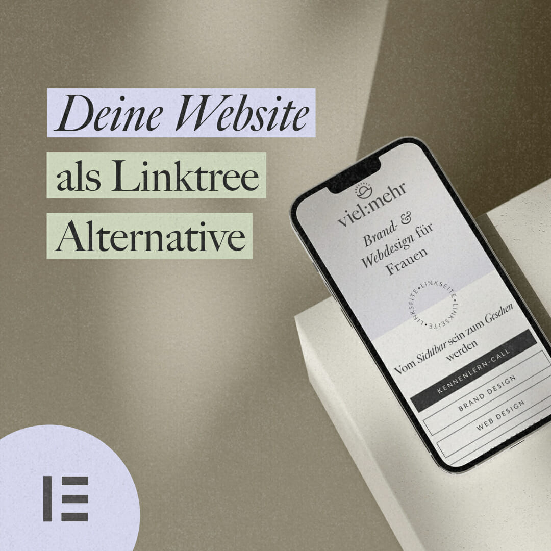 Linktree Alternative: Deine Webseite | Webdesign für Frauen